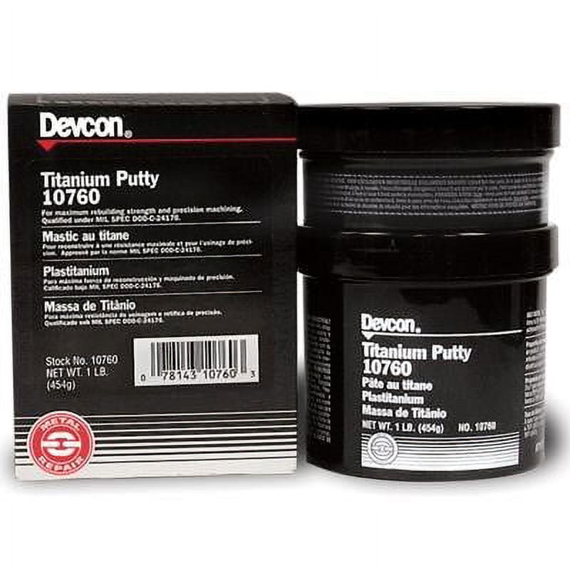 Devcon Precision Titanium Putty – 1 lb Tub - Walmart.com