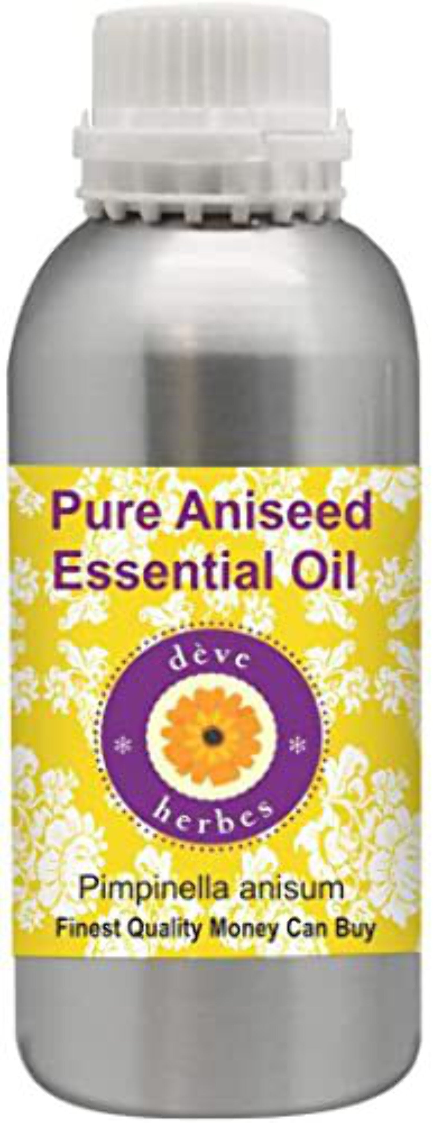 Deve Herbes Pure Aniseed Essential Oil (Pimpinella anisum) Natural ...