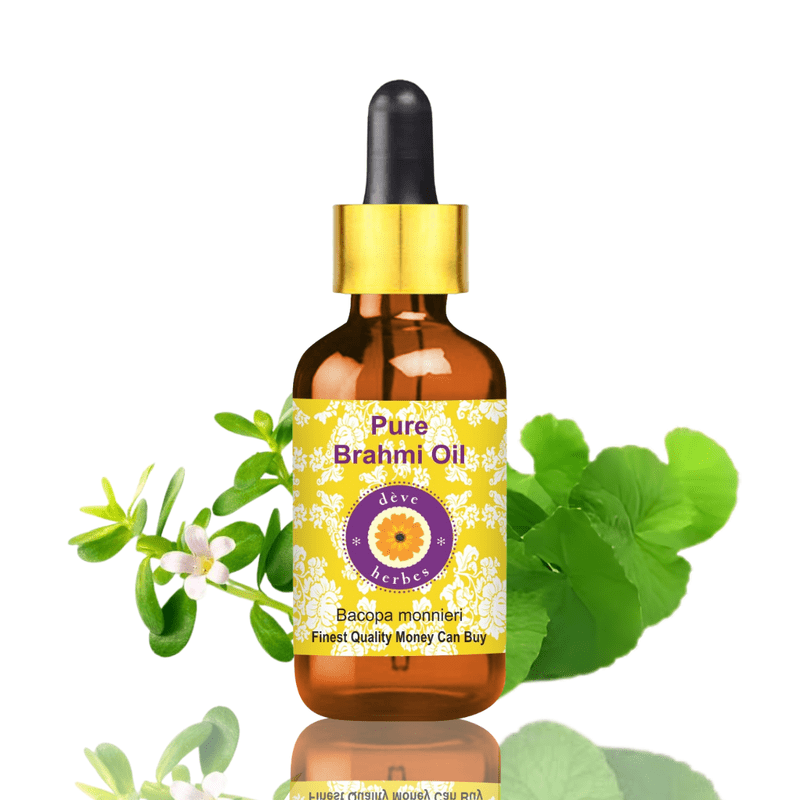 Deve Herbes Pure Brahmi Amla Hair Oil Natural Infused Botanical Extract ...