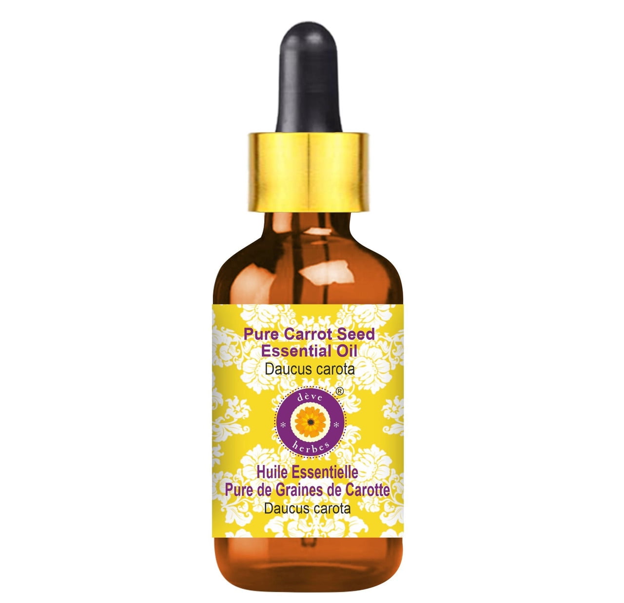 Deve Herbes Pure Carrot Seed Essential Oil (Daucus carota) Steam ...