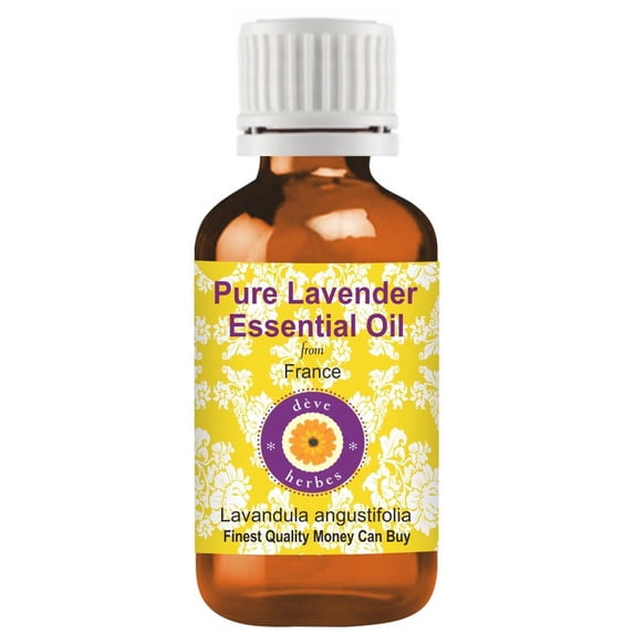 Deve Herbes Pure Lavender Essential Oil (Lavandula angustifolia) Steam ...