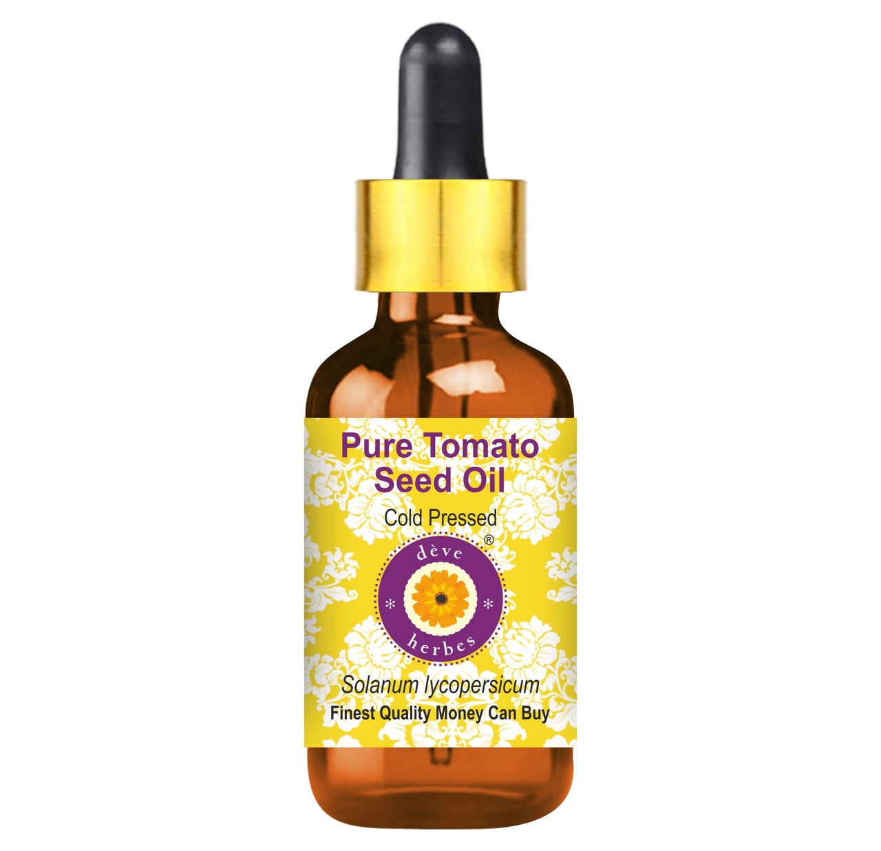 Deve Herbes Tomato Seed Oil (Solanum lycopersicum) - 10ml (0.33 FL Oz ...