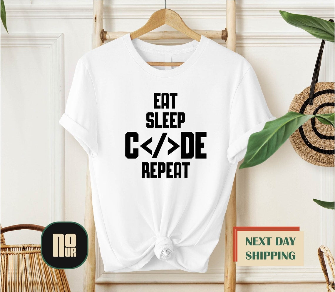 Developer Shirt, Ous Coding Tshirt, Coder Outfit, Computer Science T Shirt, Programmer S, Eat ...