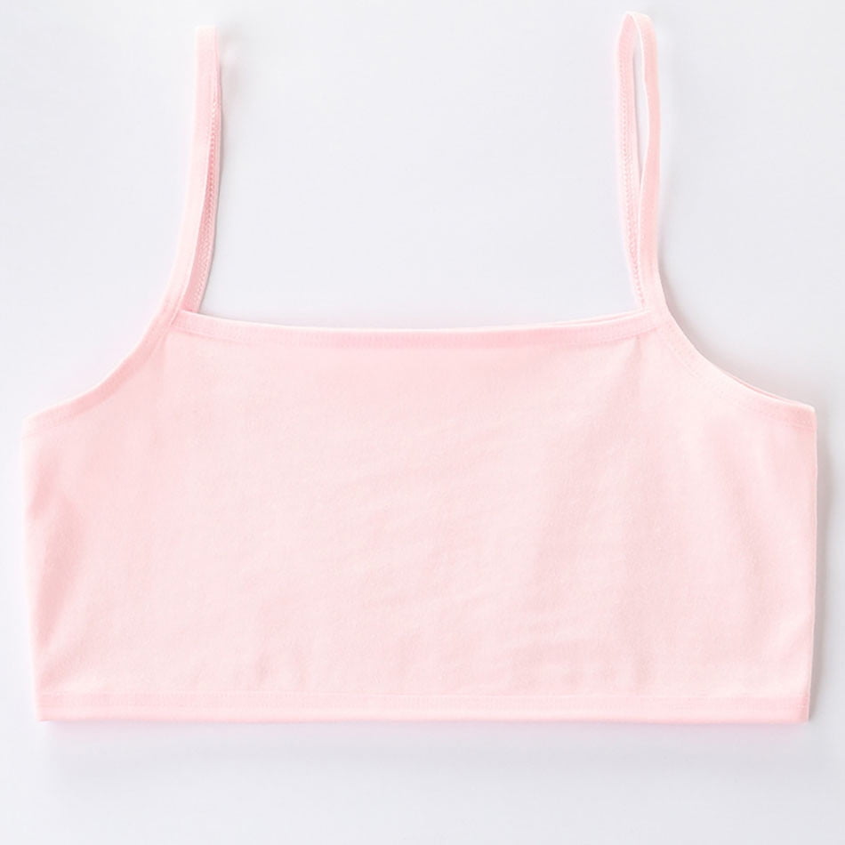 Developing Girls Training Bra Thin Single Layer Strapless Vest Korean ...