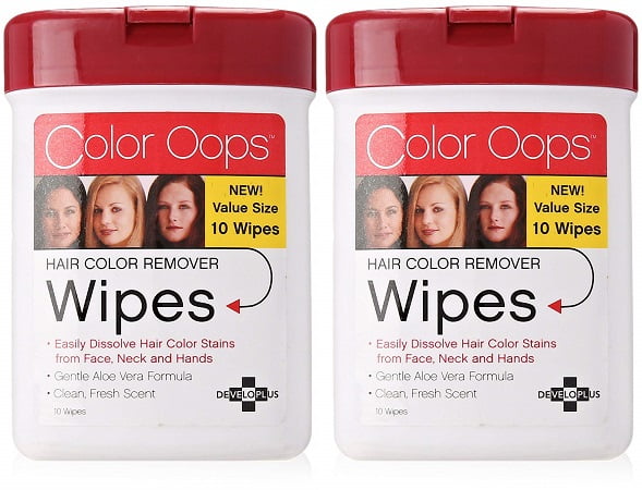 Developlus Color Oops Color Remover Wipes 10 Count (2 Pack) - Walmart.com
