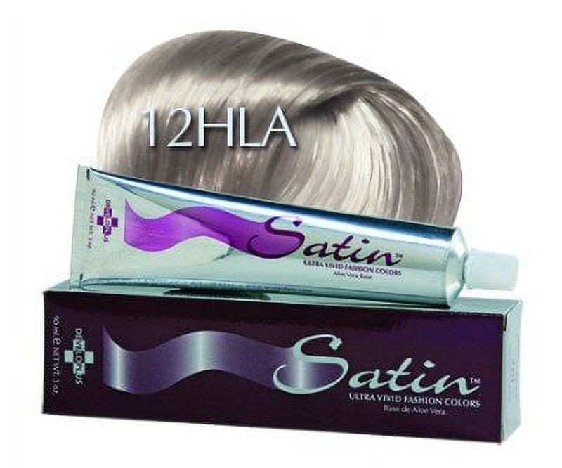 Developlus Satin Color #12Hla High Lift Ash Blonde 3 Ounce (88ml) (6 Pack) - Walmart.com