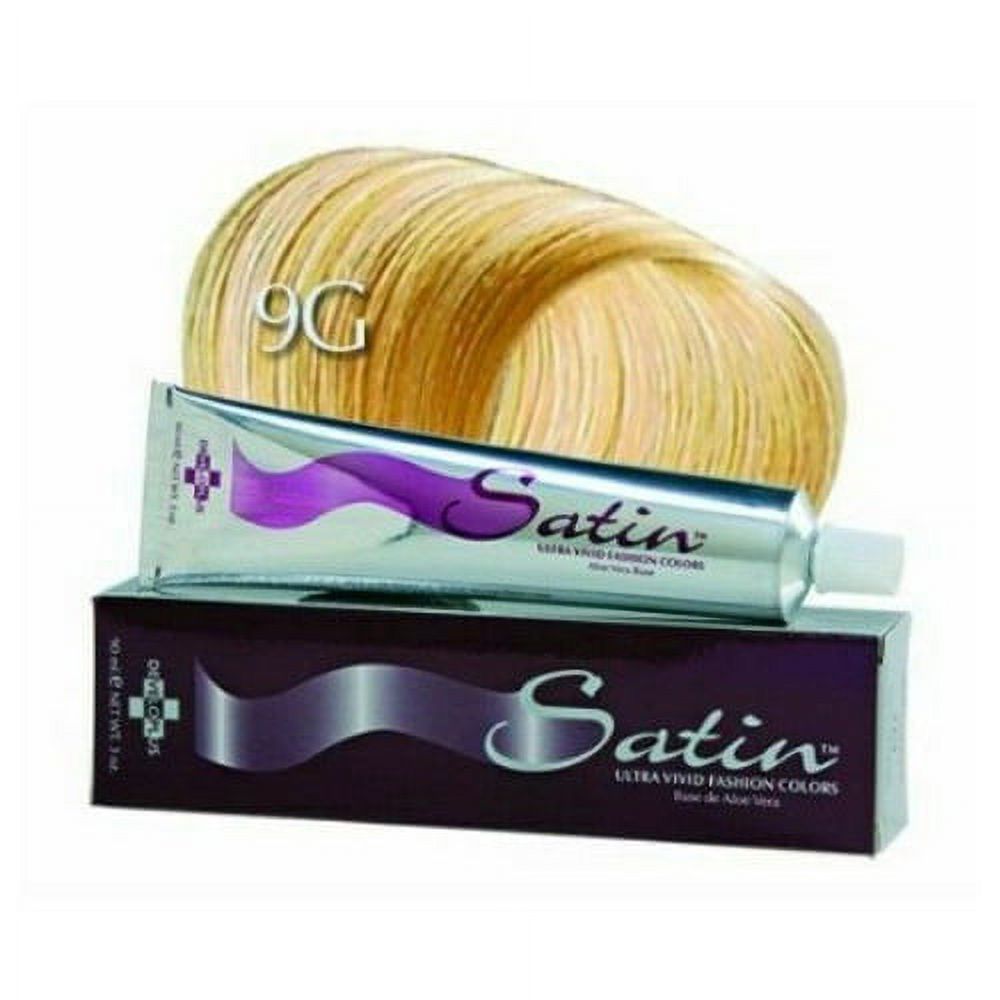 Developlus Satin Hair Color, 9G Light Gold Blonde, 3 Oz, 6 Pack ...