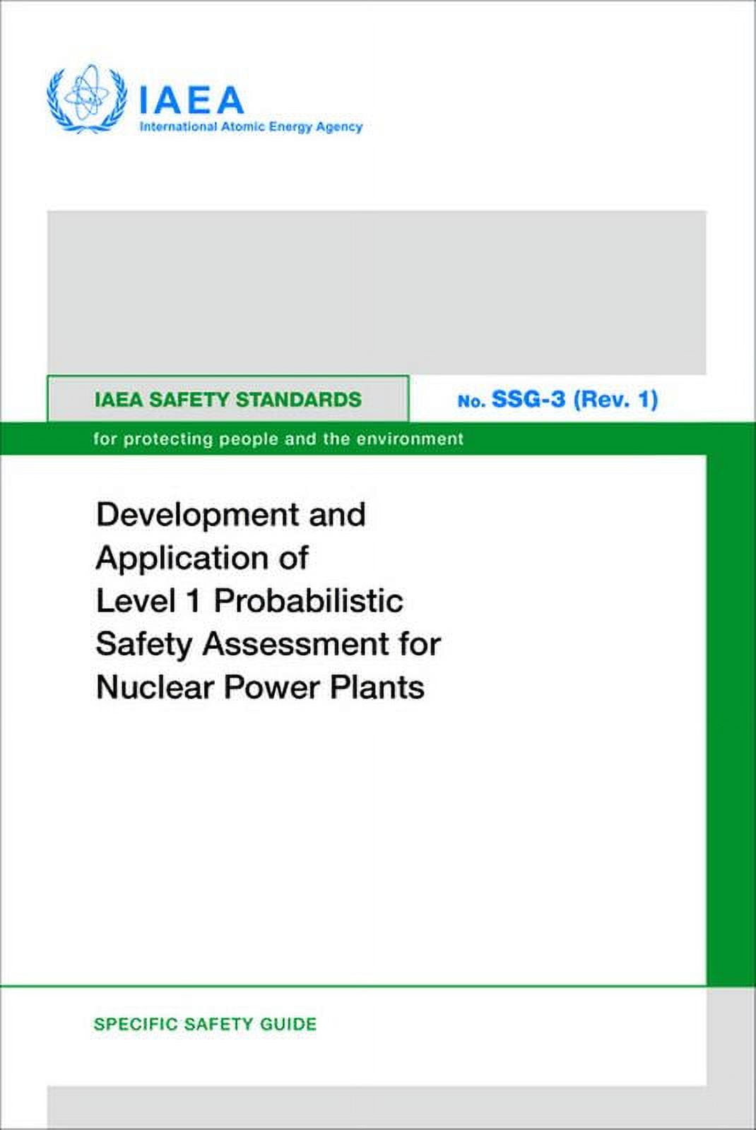 Development and Application of Level 1 Probabilistic Safety Assessment for Nuclear Power Plants ...