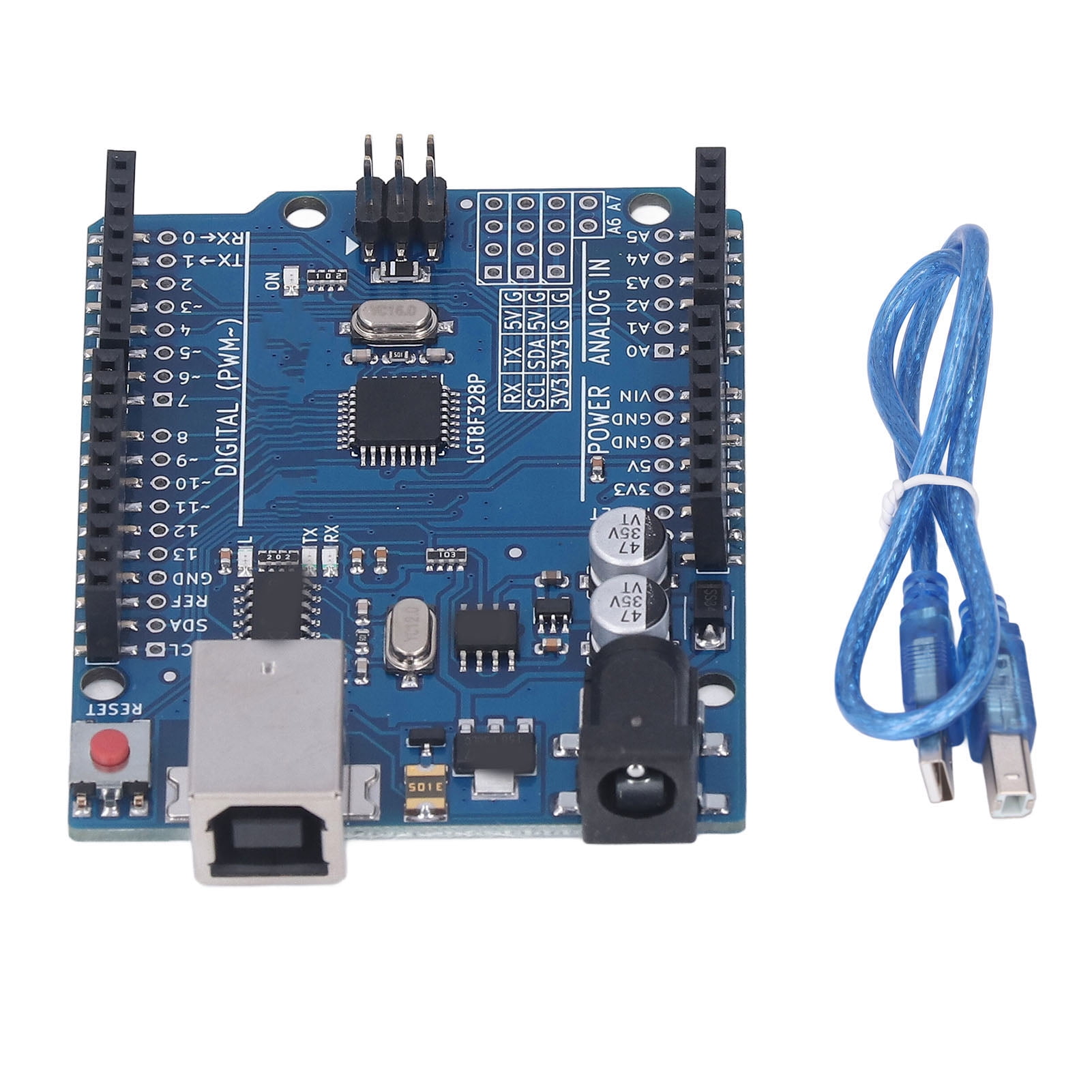 Development Board LGT8F3289 Control Module with for ATmega16U2 Chip ...