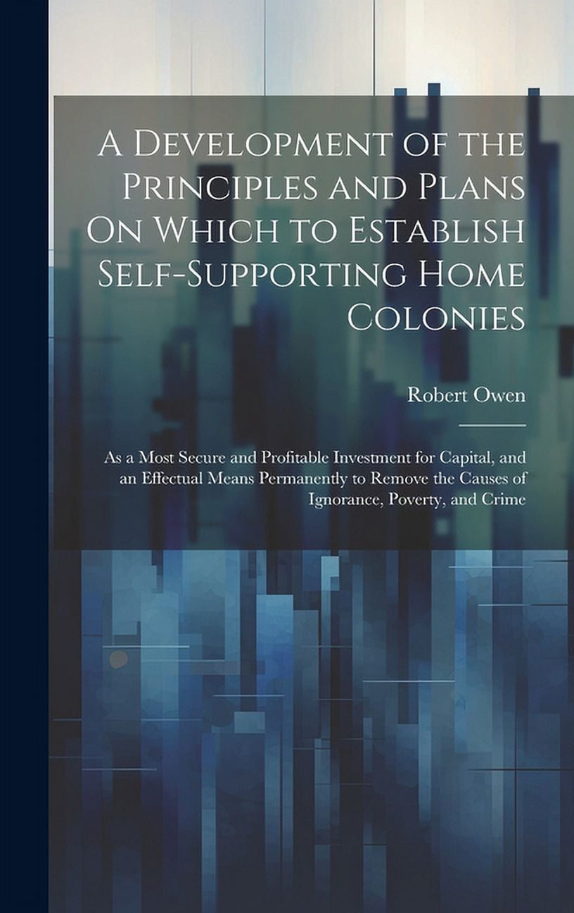 A Development of the Principles and Plans On Which to Establish Self ...