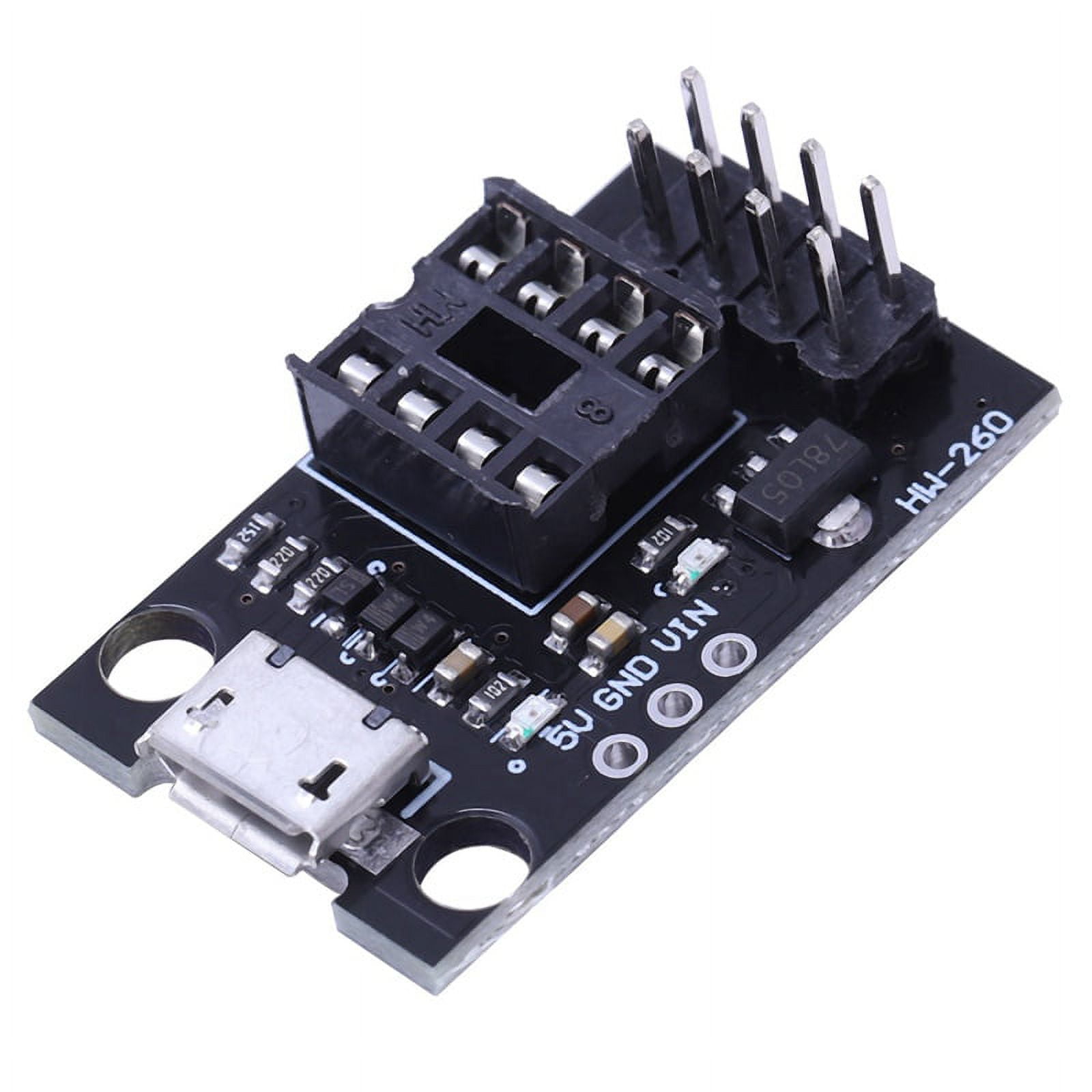 Development Programmer Board For Attiny13aattiny25attiny45attiny85