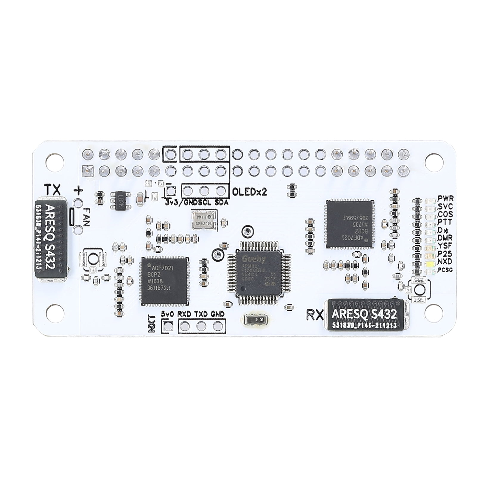 Development version module,P25 Pi Mmdvm Kit P25 Xibany Buzhi Multicolor ...