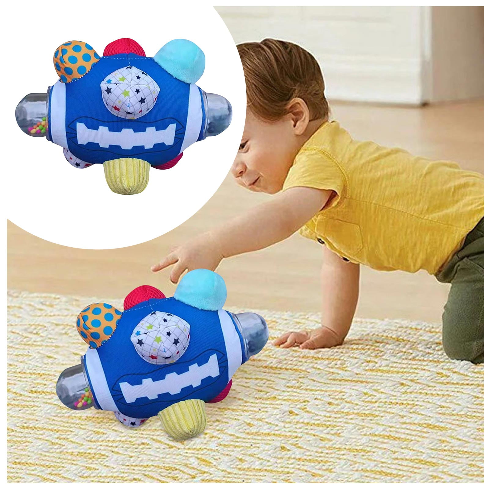 Developmental Bumpy Ball Sensory Soft Toys Help Develop Motor Skills ...