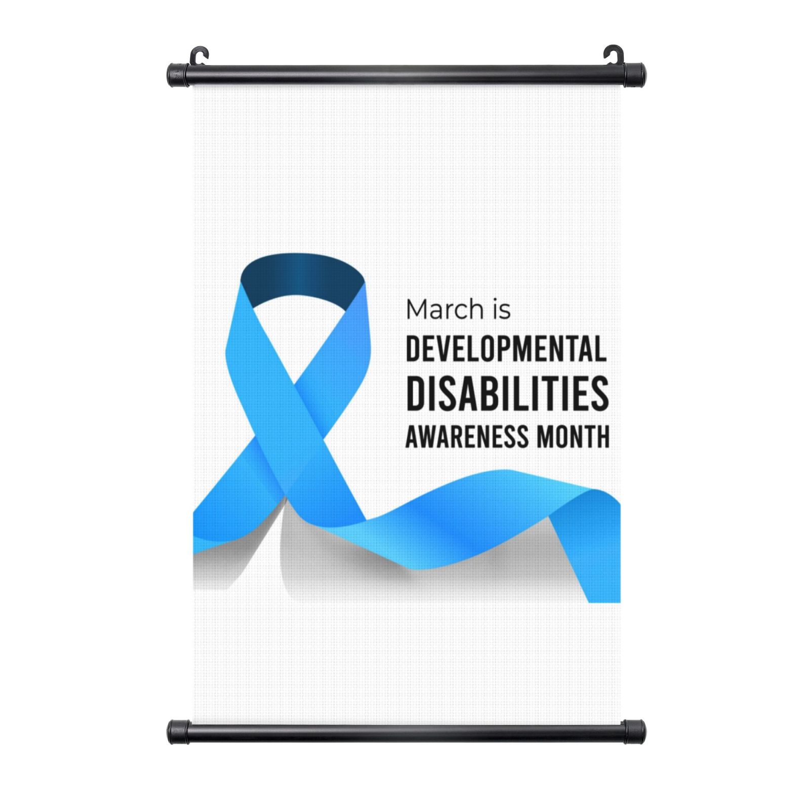 Developmental Disabality Awareness Month Poster Wall Art Banner ...