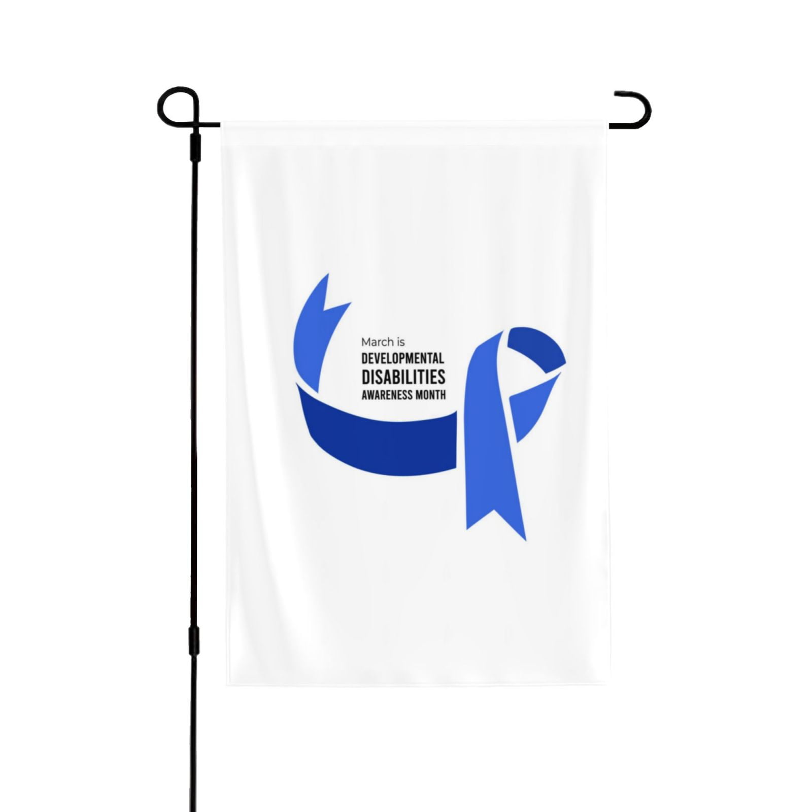 Developmental Disabilities Awareness Month Flag Double Sided Garden ...