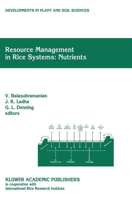 Developments in Plant and Soil Sciences Resource Management in Rice ...