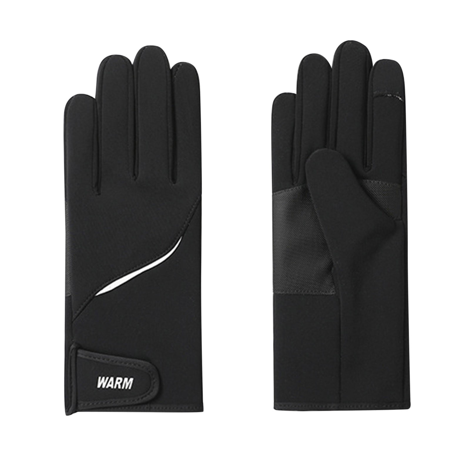 Develvet Warm Clamshell Screen Gloves Girls Autumn And Winter Outdoor ...