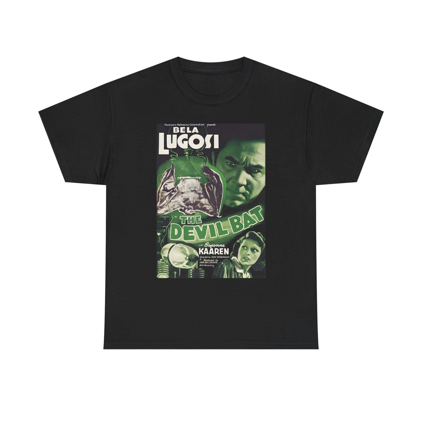 ”Devil Bat” 1940 Vintage Horror Movie Poster T-Shirt - Walmart.com