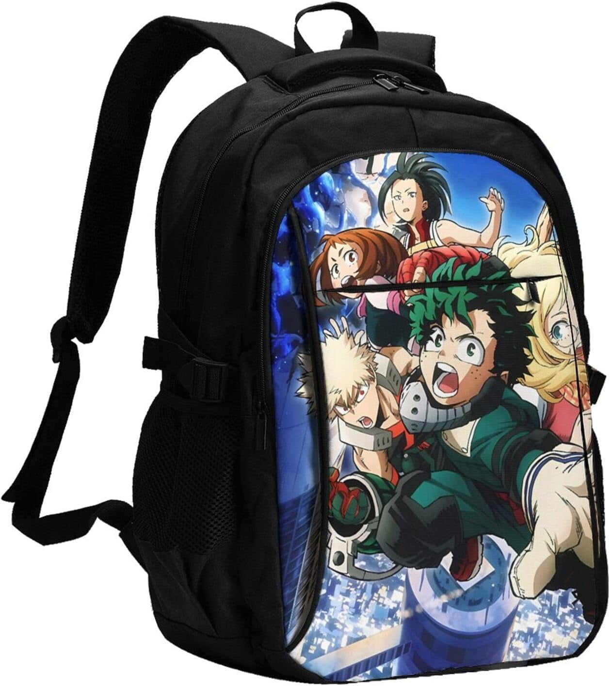 Devil Blade Cartoon Lightweight Laptop Backpack Student Bookbag Travel ...