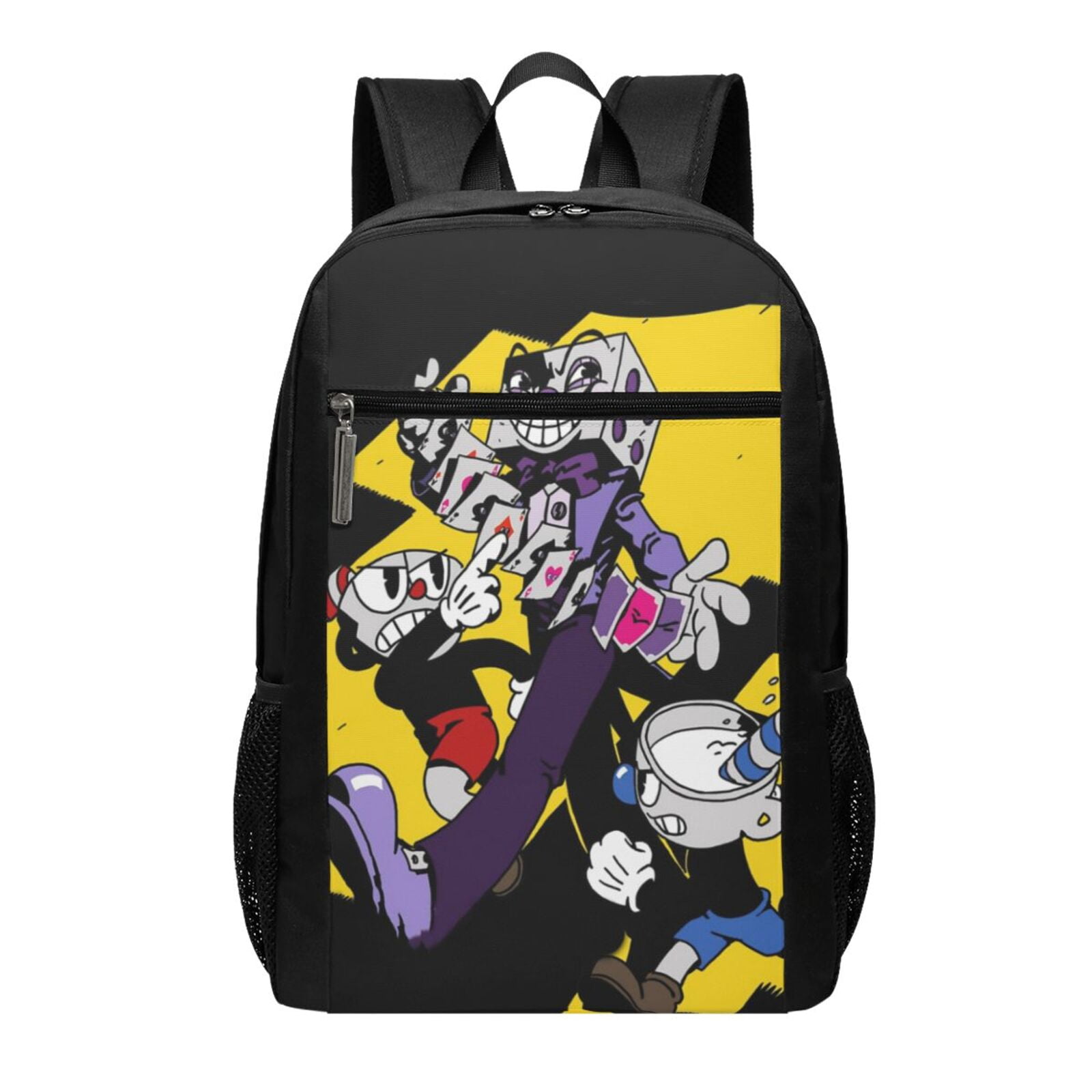 Devil Cuphead Mugman Backpack Shoulders Daypack Student School Bag ...