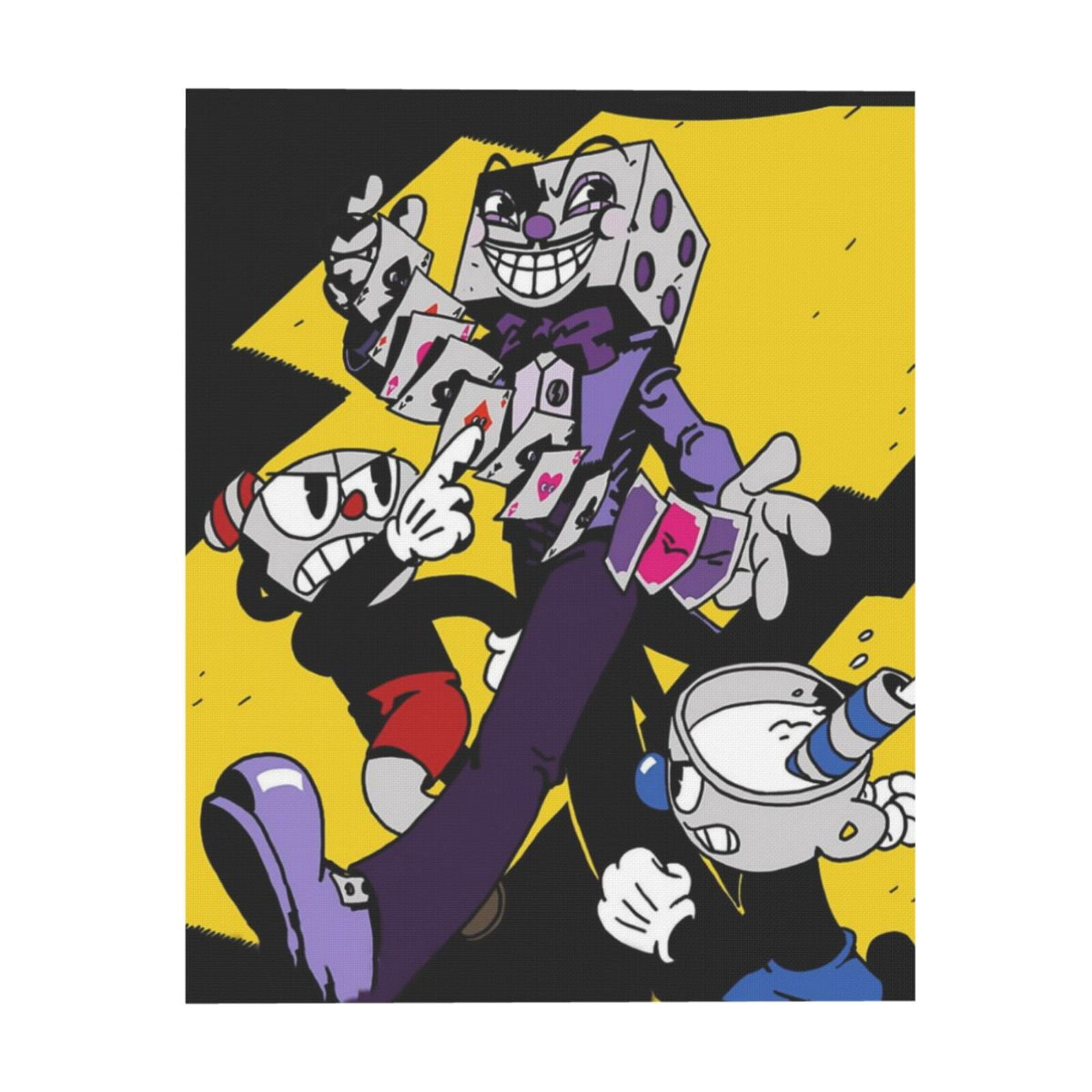 Devil Cuphead Mugman Canvas Decorative Poster Art Picture Painting ...