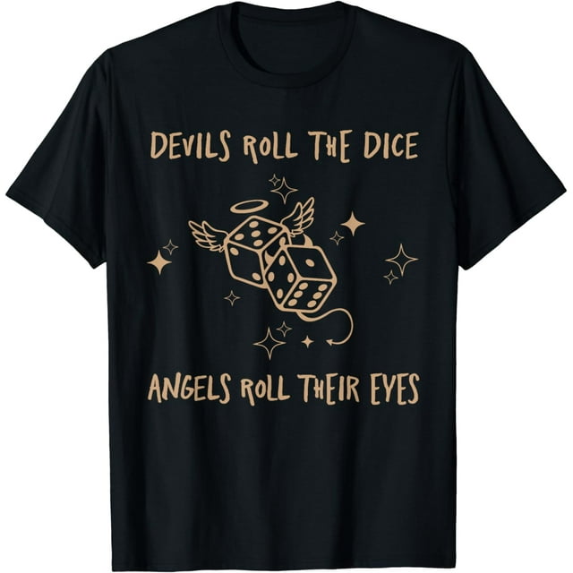 Devil Dice Quotes Country Music In These Angel Eyes T-Shirt - Walmart.com