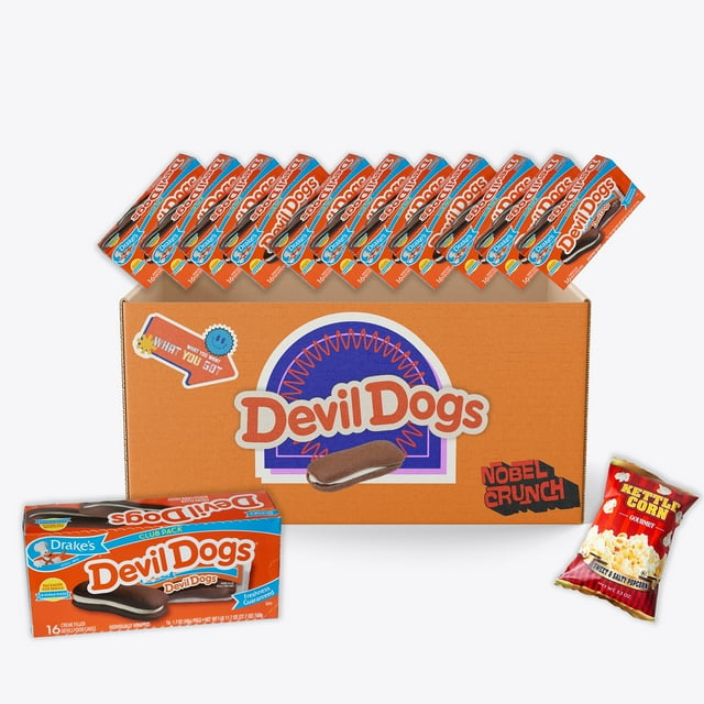 Devil Dogs (12 packs, 16CT, 192 Devil Dogs) - Club Pack - Sweet and ...