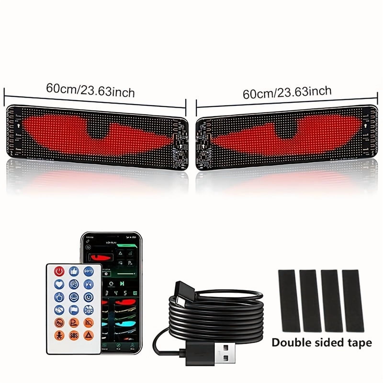 [Devil Eyes LED Light] 2pcs Devil Eyes LED Light For Car Windshield ...