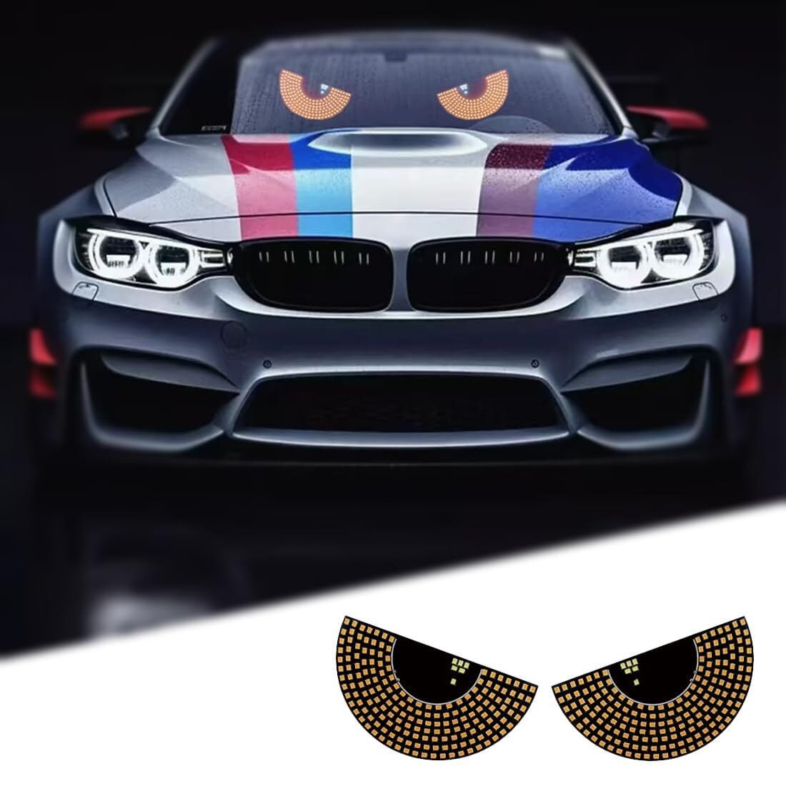 Devil Eyes Light for Cars,Dynamic Devil Eye Car Headlights,Led Lights ...