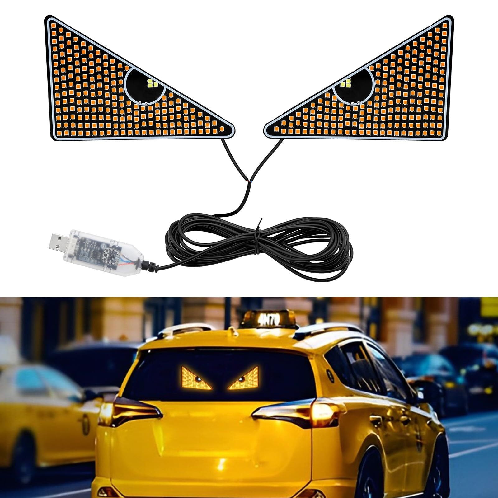 Devil Eyes Light for Cars Windshield LED Demon Eye Lights Car Rear ...