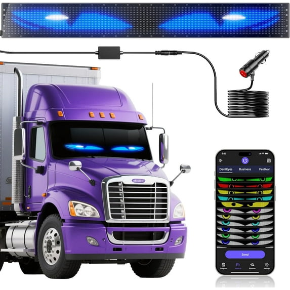 Devil Eyes Light for ,Flexible Scrolling Programmable LED Signs,LED ...