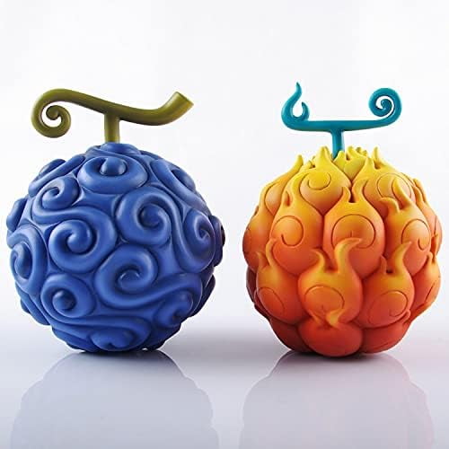 Devil Fruit Figure-Gomu Gomu No Mi/Mera Mera No Mi/Dark Dark No Mi ...