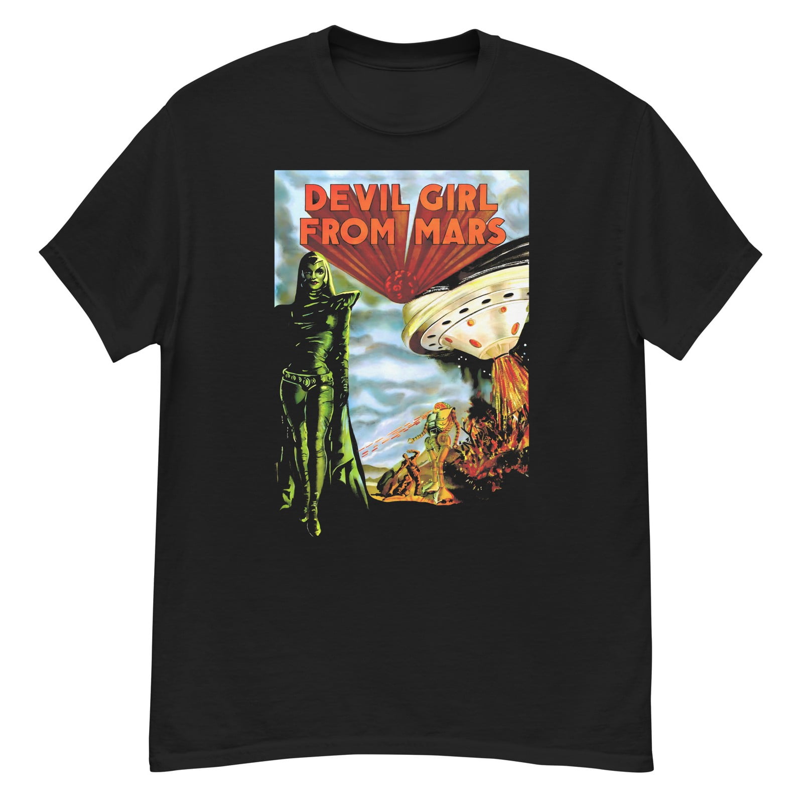 Devil Girl from Mars cult sci-fi film fan art t-shirt - Walmart.com