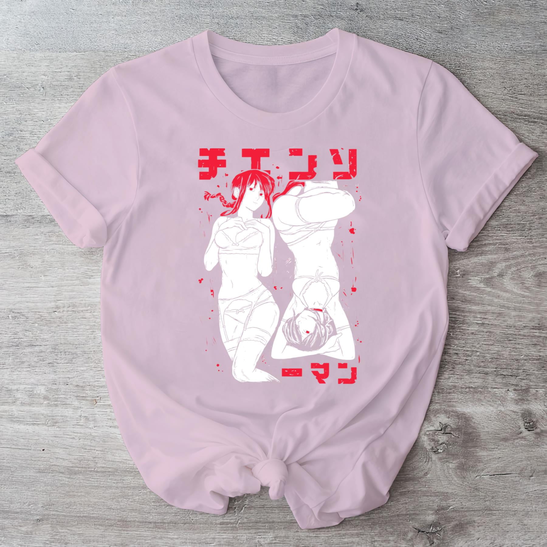 Devil Hunter Anime Tribute Shirt, Waifu Crew Parody Graphic Tee, Manga ...