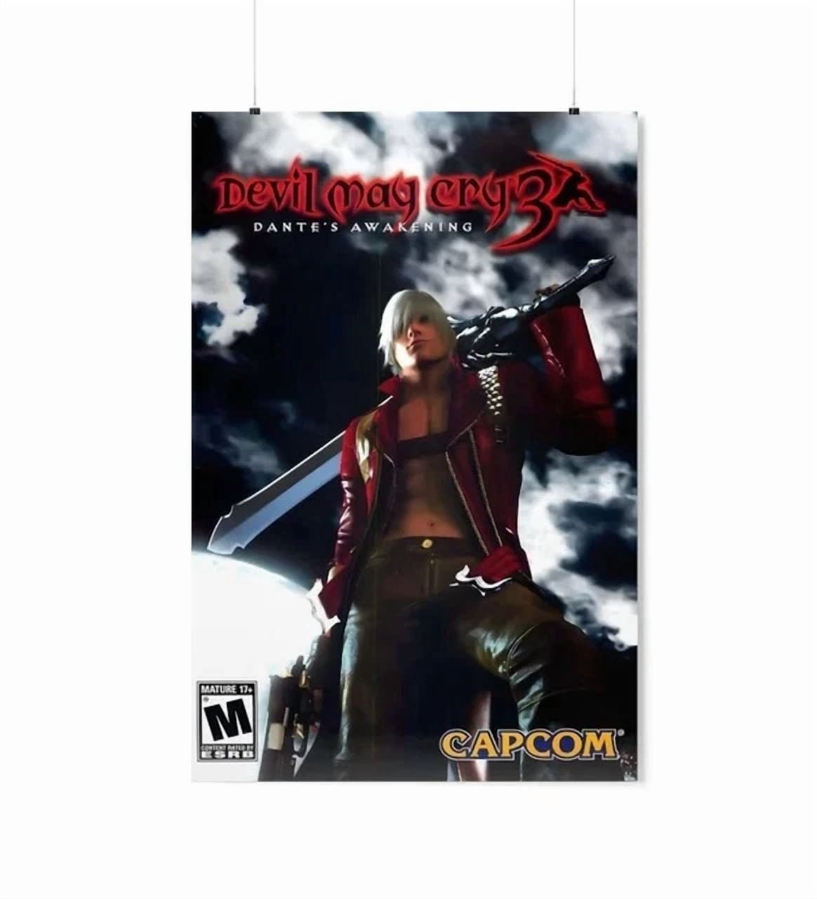 Devil May Cry 3 Dante'S Awakening Gaming Poster Art Home Decor Vintage ...