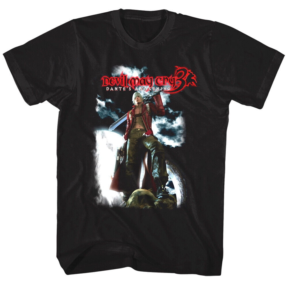Devil May Cry 3 Dante's Awakening Men's T Shirt Capcom Gamer Demon Xbox ...