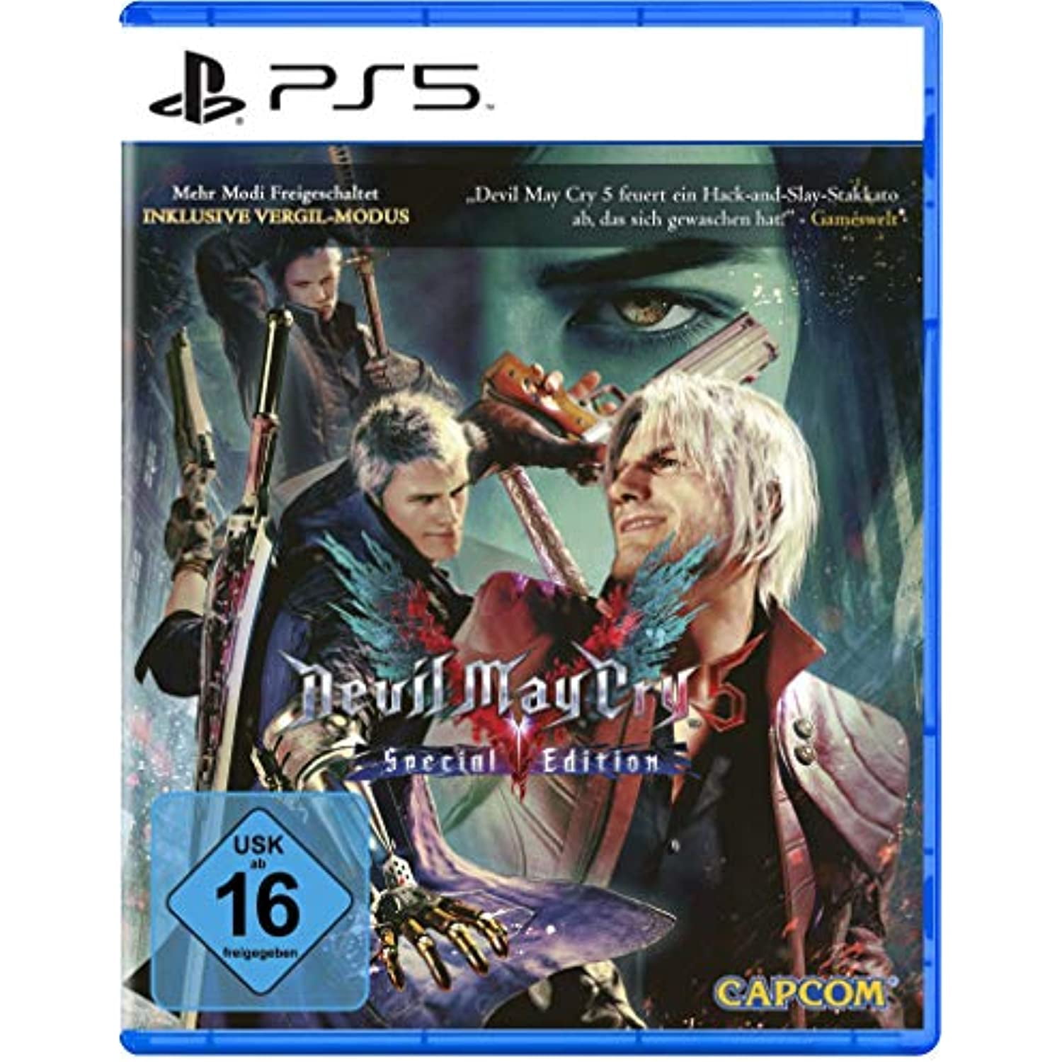 Devil May Cry 5 SPECIAL Edition PS5 - Ascend the Bloody Palace, Four Characters Video Game ...