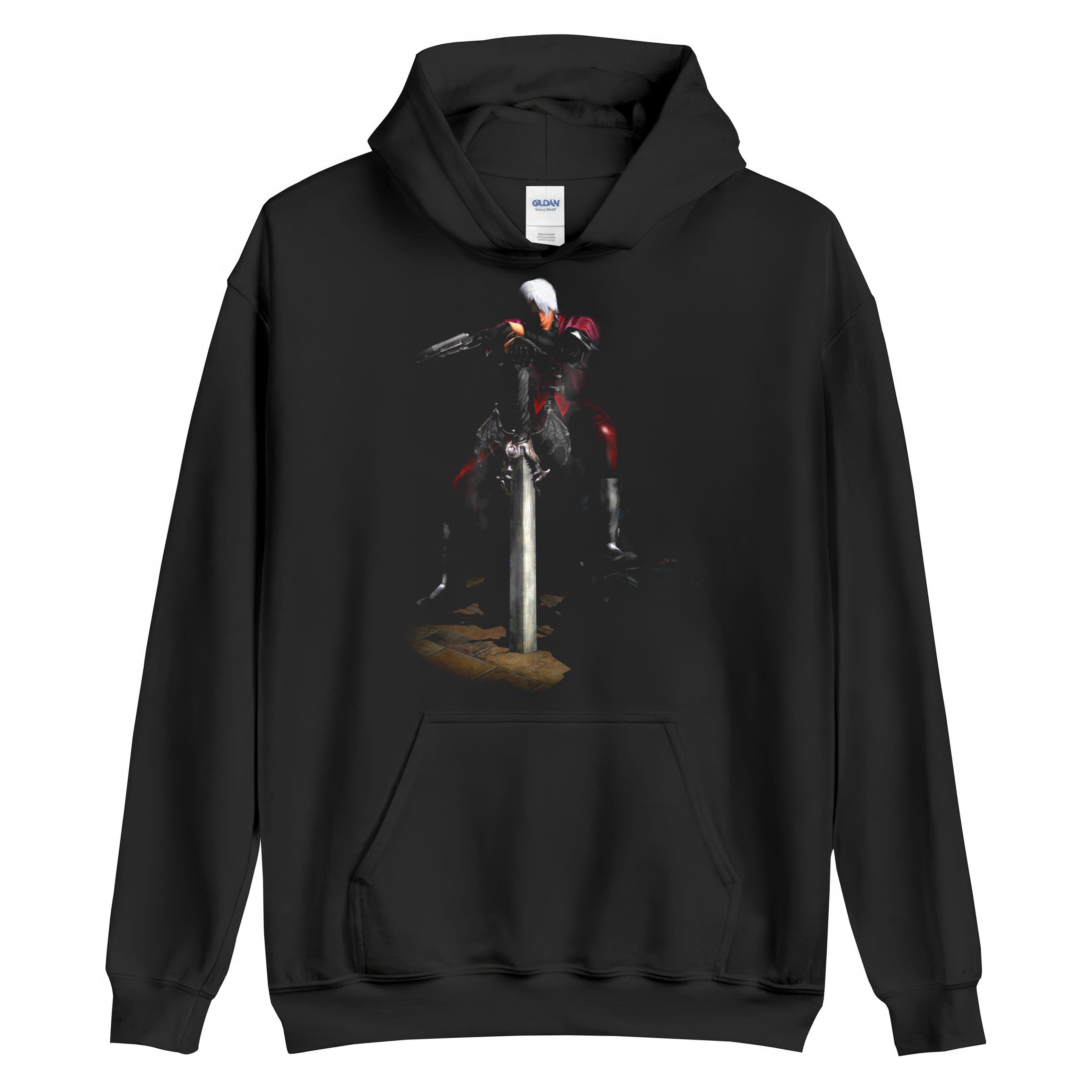 Devil May Cry Character with Sword T-shirt, vintage aesthetic Y2k ...