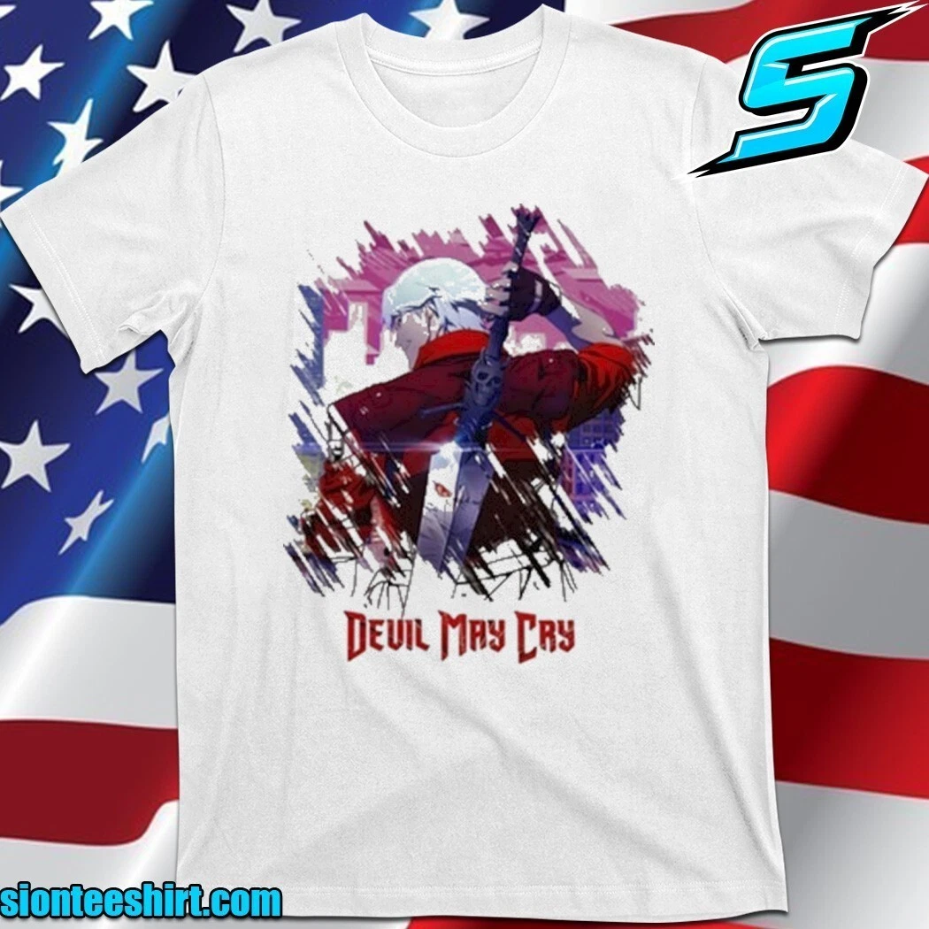 Devil May Cry Dante Oversized Faded T-Shirt | eBay - Walmart.com