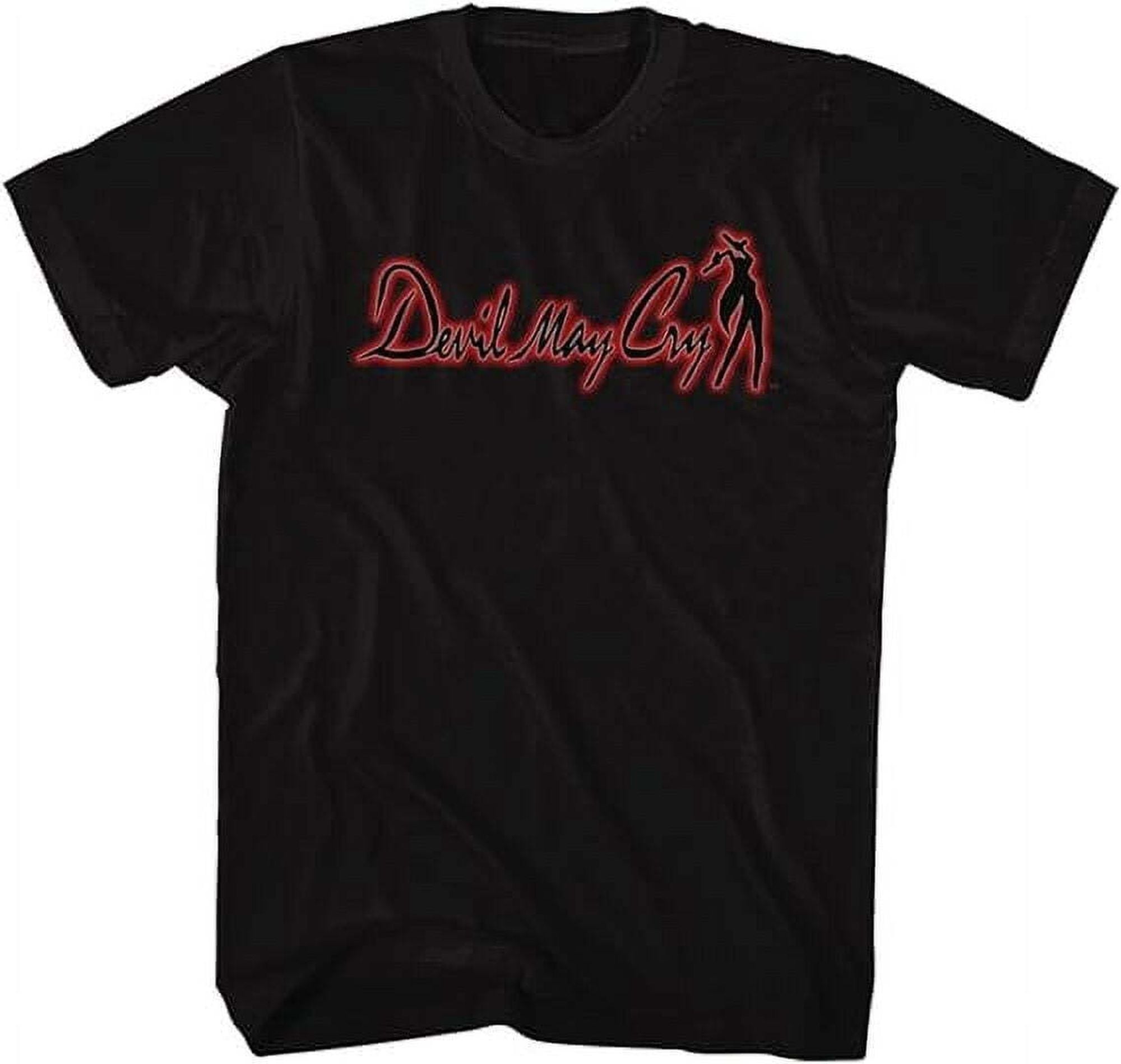 Devil May Cry Logo Tee - Official DMC Video Game Shirt - Walmart.com