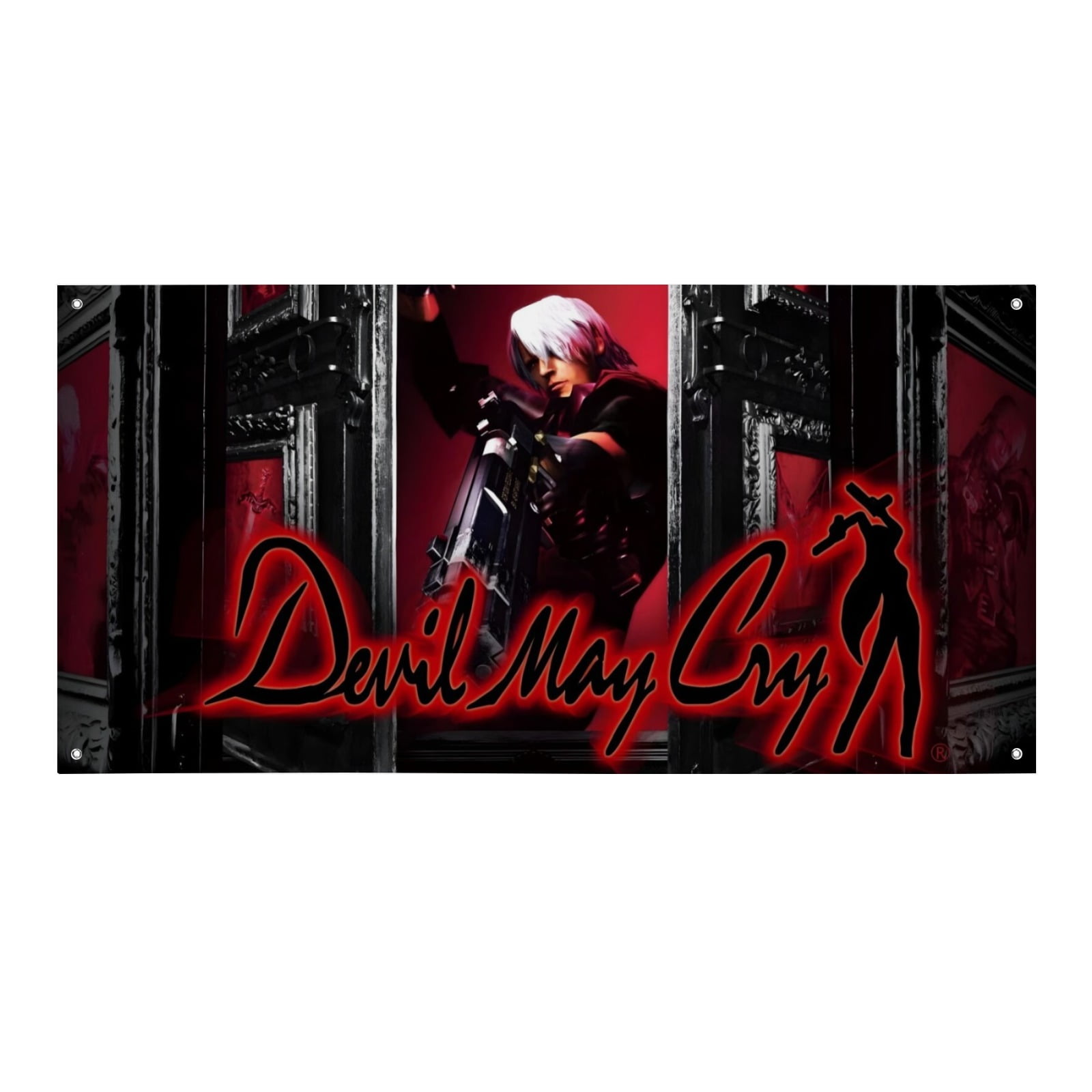 Devil May Cry-Theme Backdrops Banner Birthday Party Decor Supplies ...