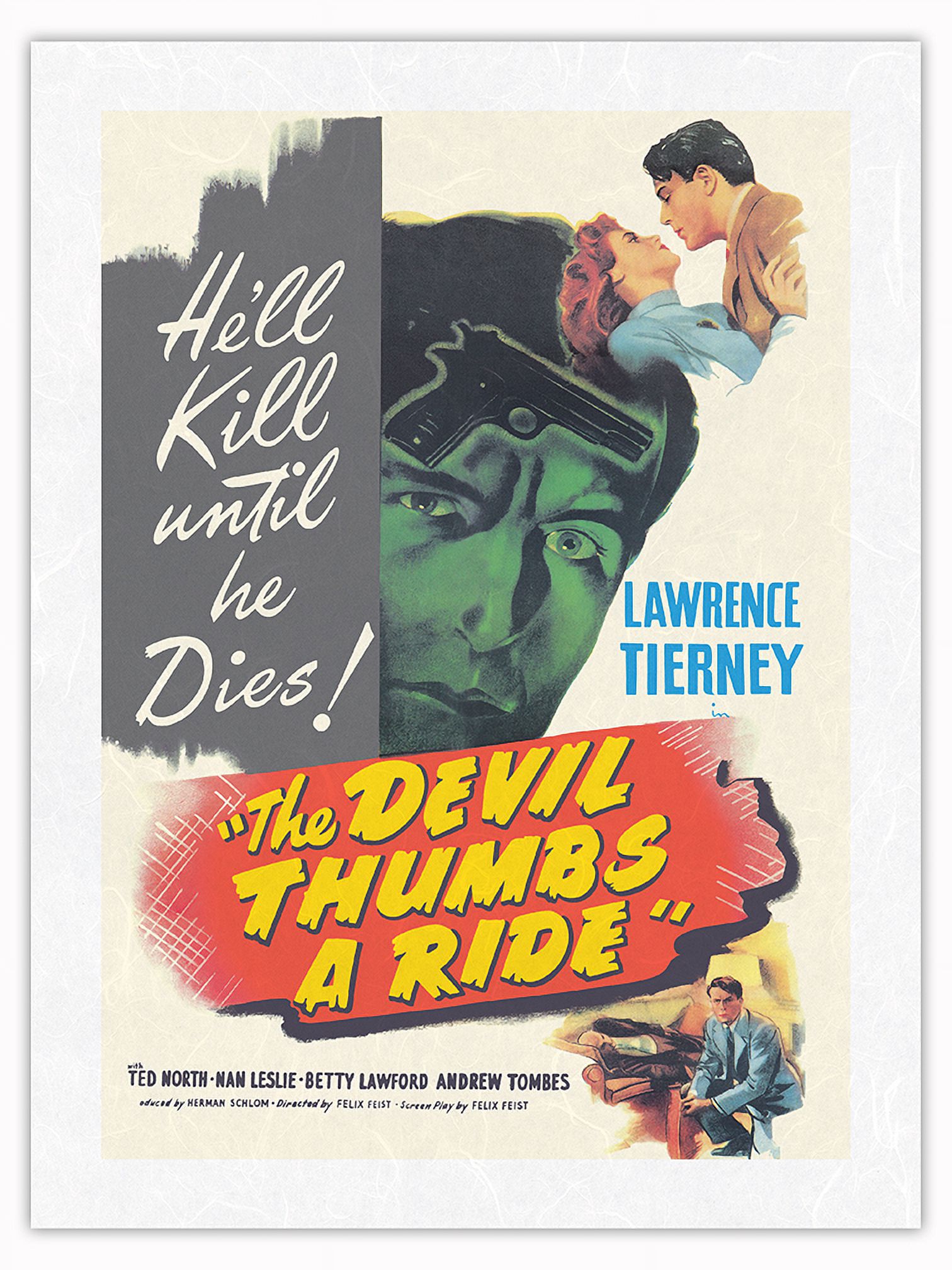 The Devil Thumbs a Ride - Starring Lawrence Tierney - Vintage Film Noir ...