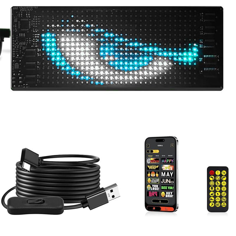 Truck, LED Matrix Panel, LED Sign For Car: Programmable, Bluetooth APP ...