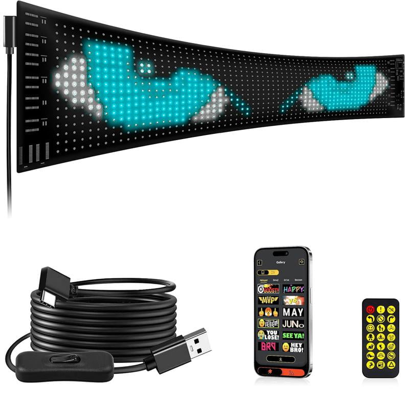 Devil eyes For Vehicle, Truck, DIBMS LED Matrix Panel, LED Sign For Car ...