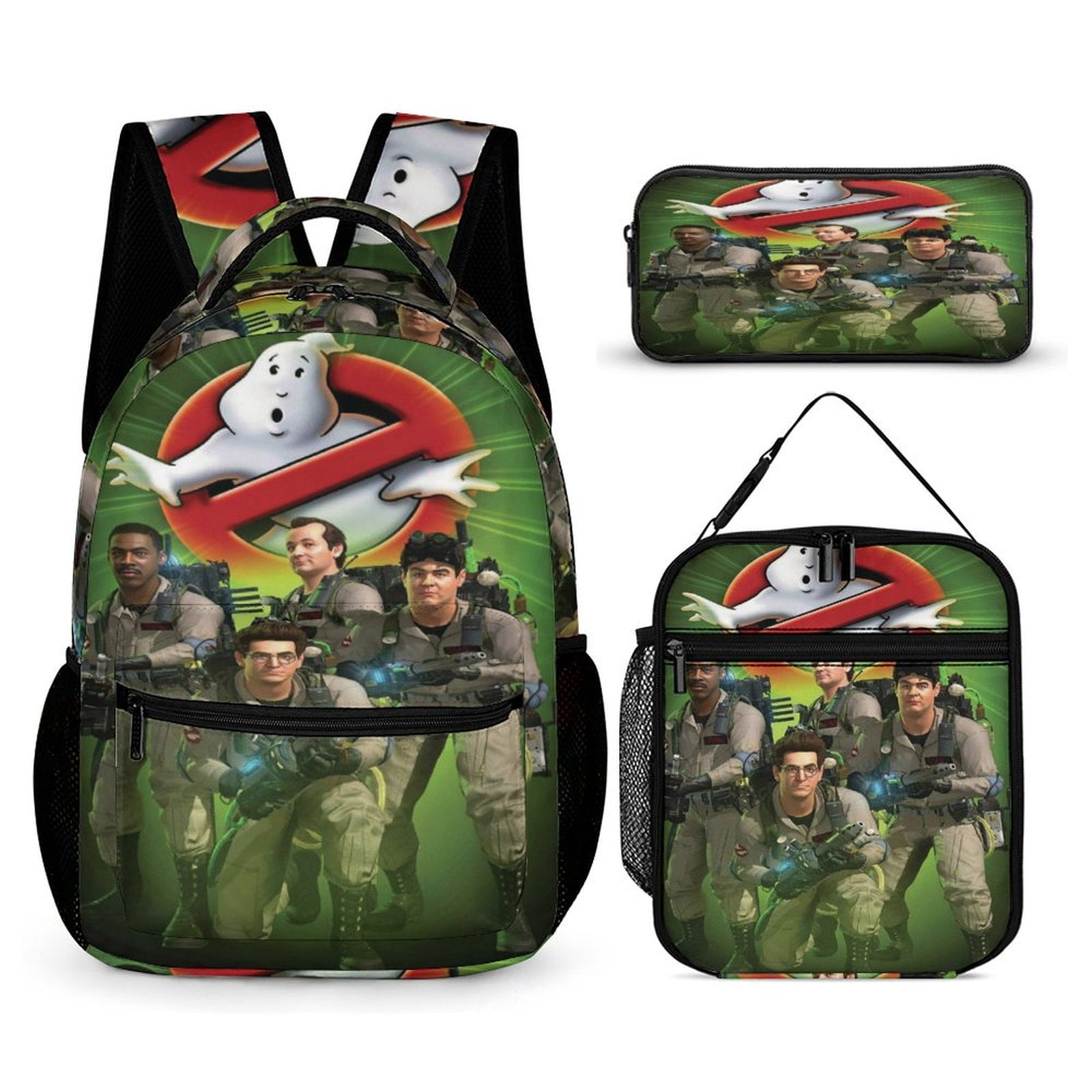Devil's Nemesis 3 Piece Backpack Set Anime Casual Daypack with Lunch ...