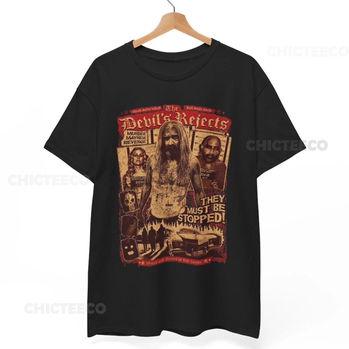 Devil's Rejects T-Shirt | Horror Halloween Movie Fan Tee | Unisex Shirt ...