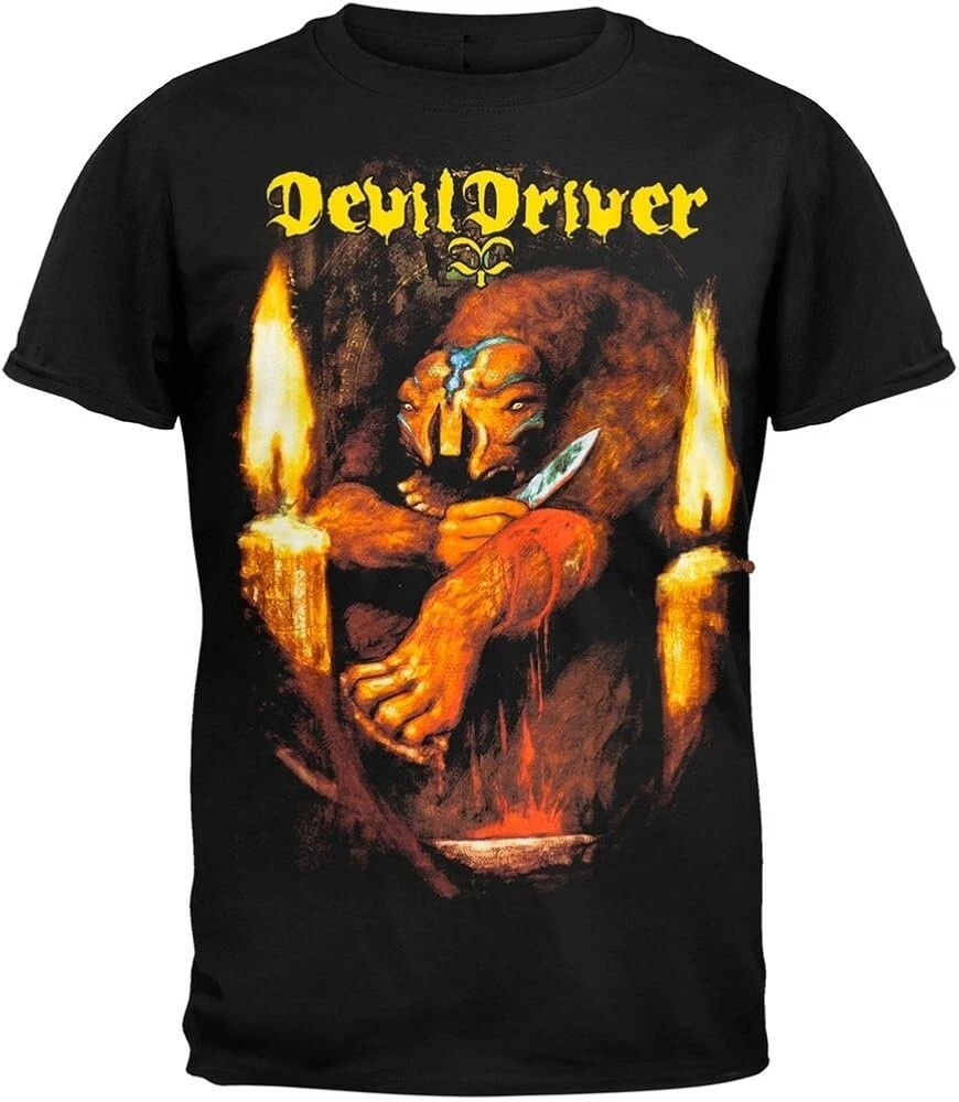 DevilDriver Band The Last Kind Words TShirt Black Unisex S-5XL 1N0194 ...
