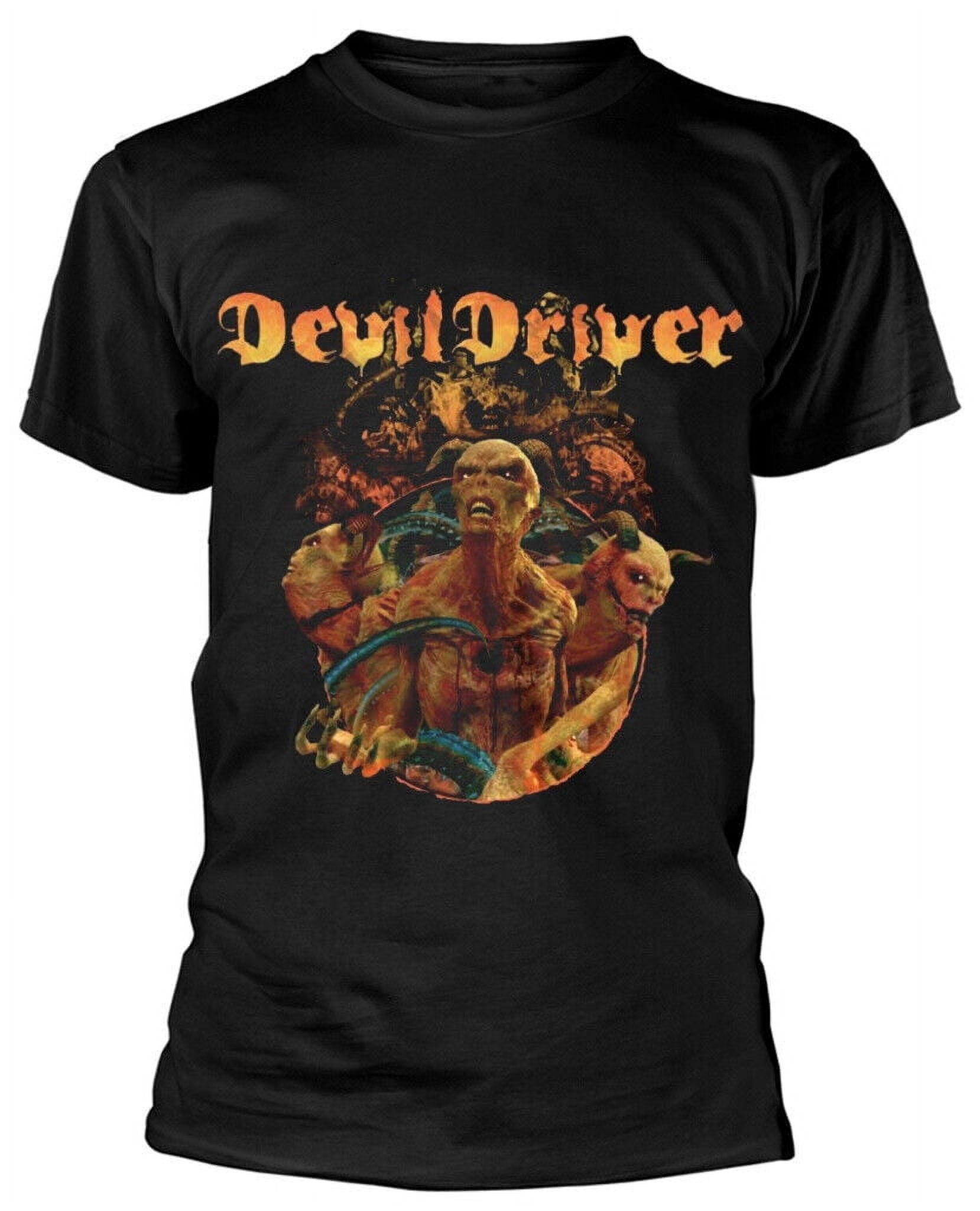 DevilDriver Keep Away From Me Black T-Shirt NEW OFFICIAL Halloween Tshirt, Funny Unisex Gift ...