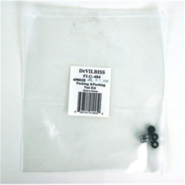 Devilbiss Needle Packing And Nut Kit FLG-484 - Walmart Business Supplies