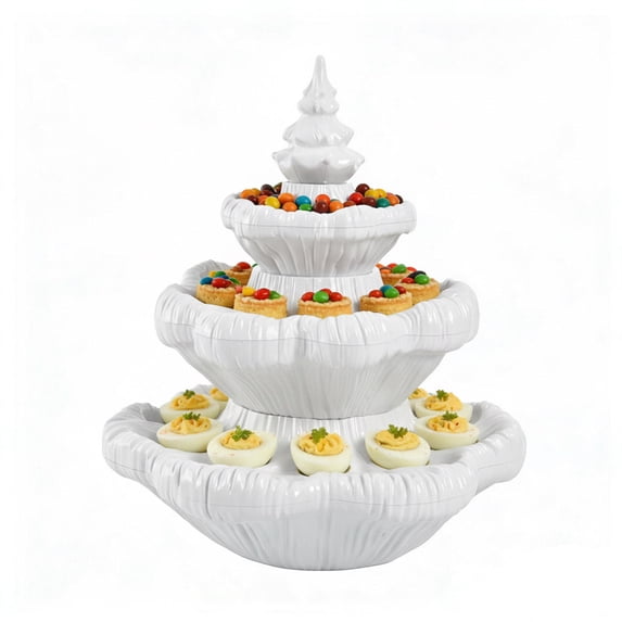 Deviled Egg Tray, Reusable Holiday Serving Platter for Christmas Party ...